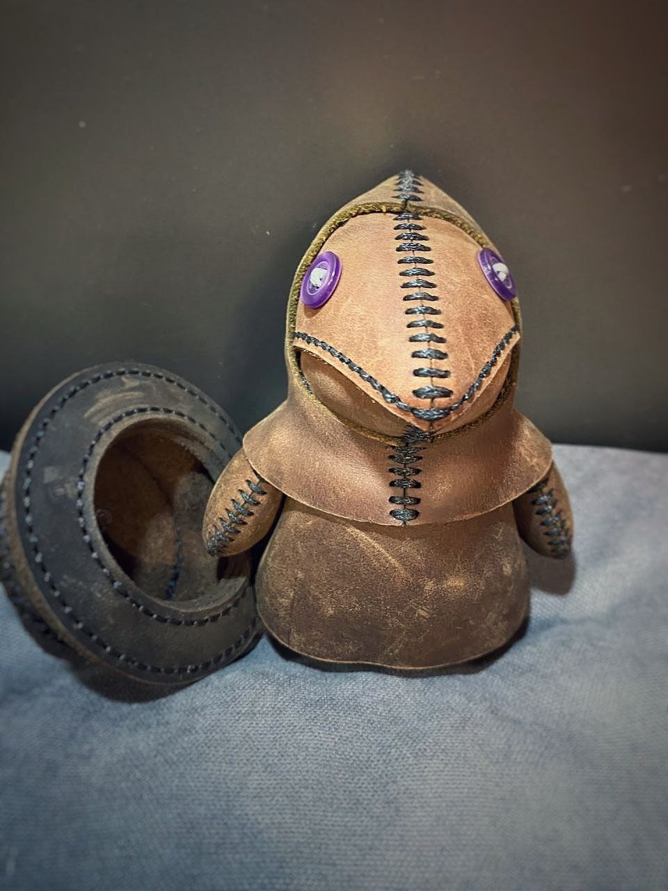 Leather Plague Doctor Toy Plush Vintage Inspired Gift Historical ...