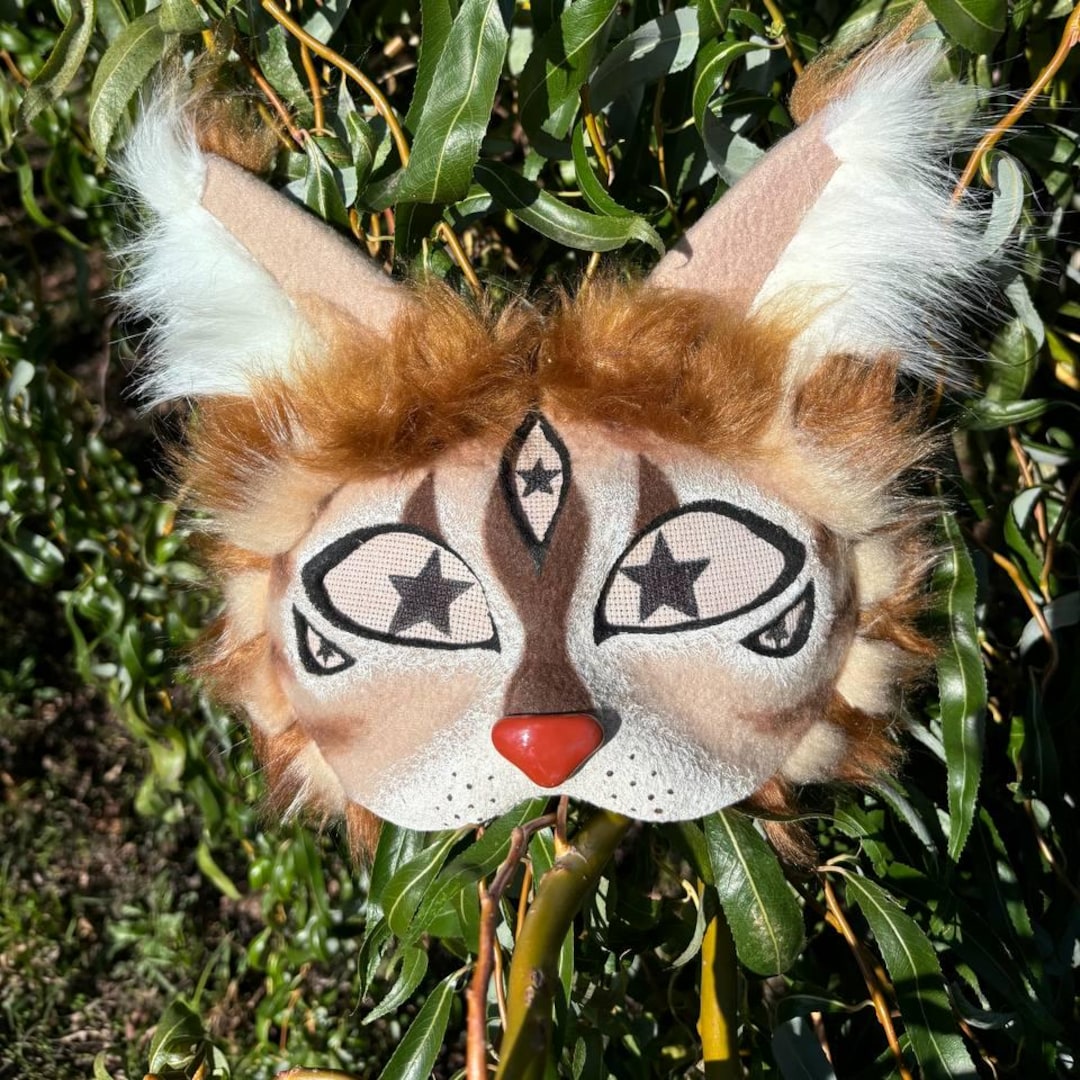 Gift for Therians and Furries Fox Mask Therian Animal Masks Handcrafted ...