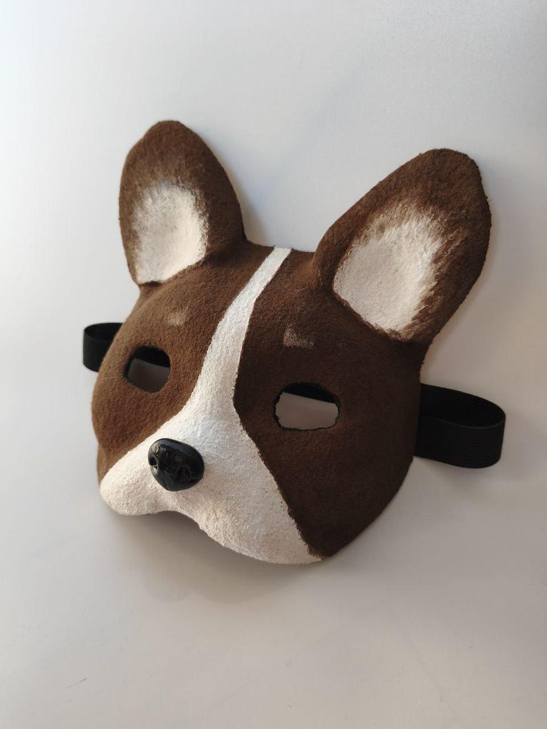 Dog Therian Mask Chihuahua Mask – Cute Dog Mask, Realistic Animal Mask ...
