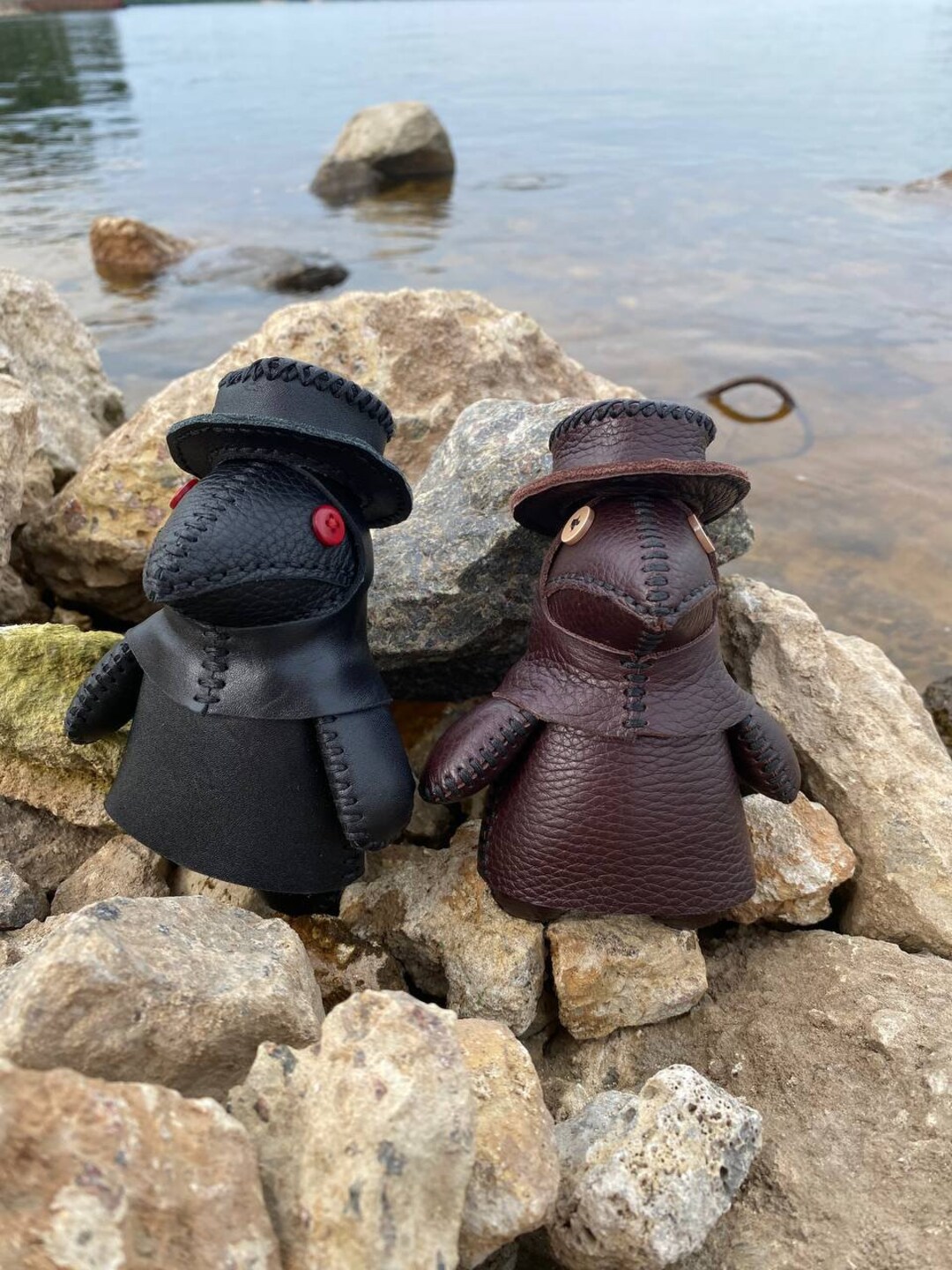 Plague Doctor Fan Steampunk Inspired Plague Doctor Doll Unique and ...