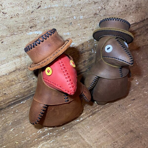 Cute Plague Doctor Plush - Etsy
