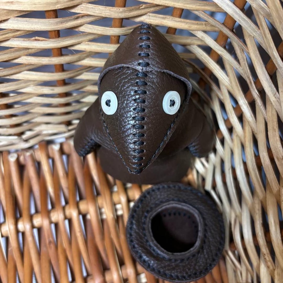 Mini Plague Doctor Doll, Plague Doctor Doll, Handmade Leather Plague ...