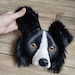 Border Collie Mask – Handmade Dog Mask for Cosplay, Therianthropy, and ...