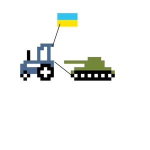 Panzer Digital Tractor Embroidery Design Tractor Applique - Etsy