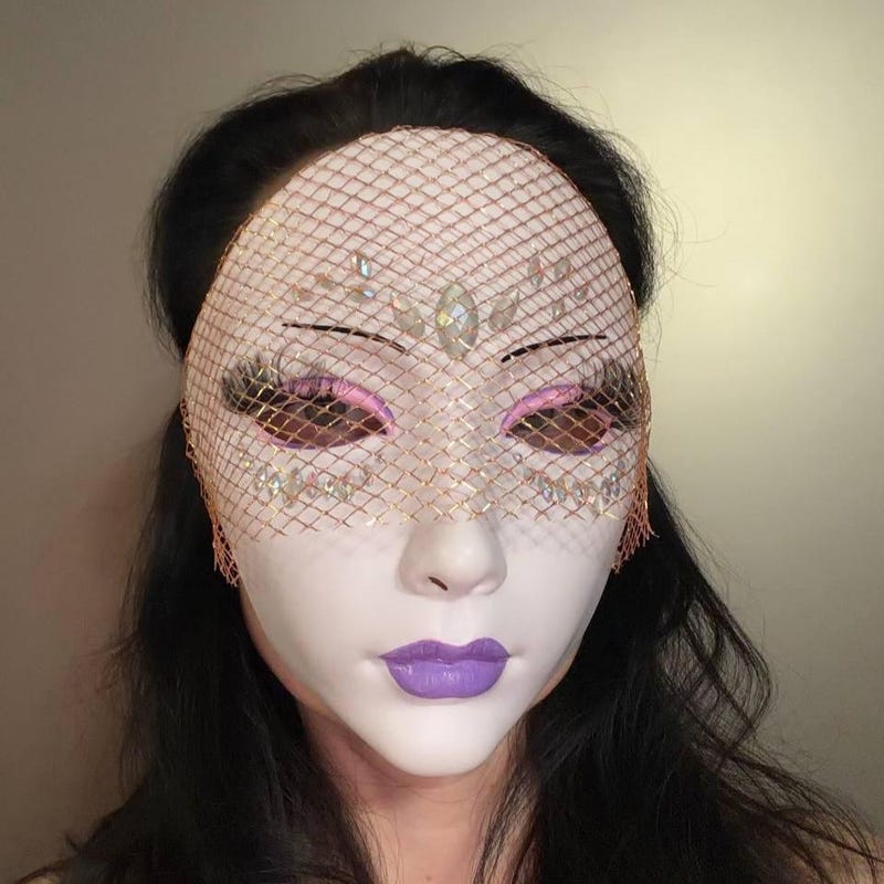 Crystal Full Face Mask - Etsy