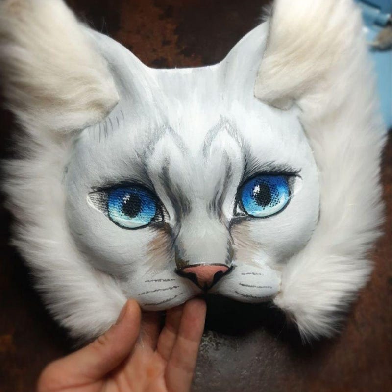 Realistic Therian Mask - Etsy