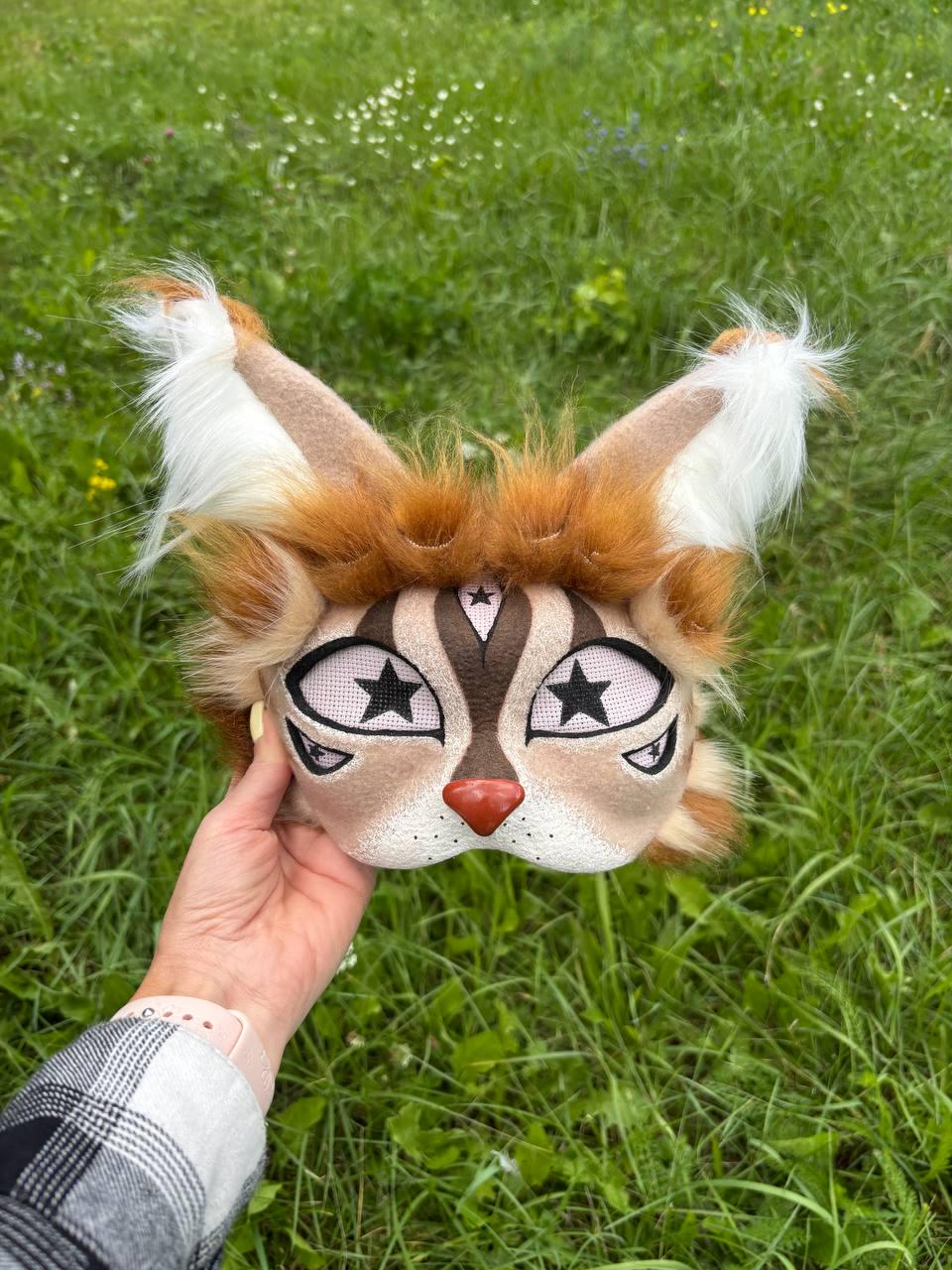 Therian Fox Mask| Furries Fox Mask| Handcrafted Cosplay Quadrobics ...