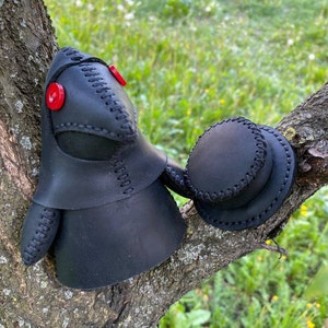 PLAGUE Doctor Doll, Moody Emo Sculpture, Apothecary Decor, Dark History ...