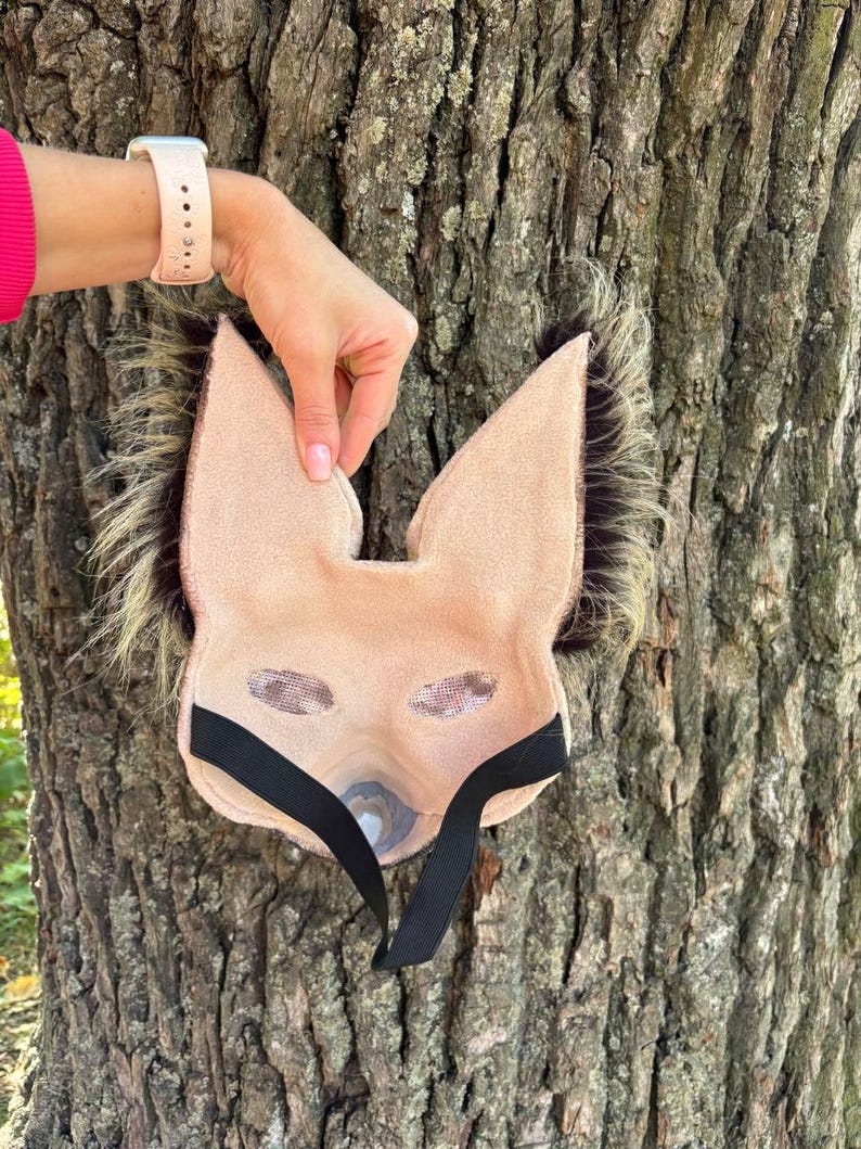 Therian Dog Mask Malinois Shepherd | Feral Canine Mask | Quadrobics Dog ...
