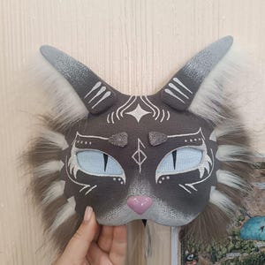 Unique Cosplay Masks for Quadrobics Therian Mask Сat With Green Eyes ...