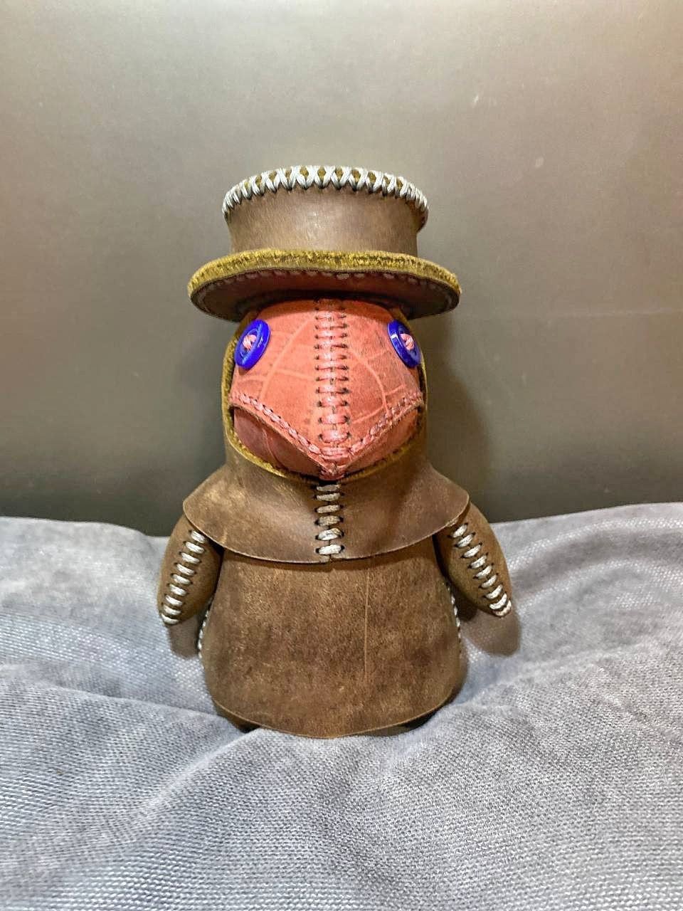 Historical Character Doll Plague Doctor Art, Cottagecore Doll, During ...