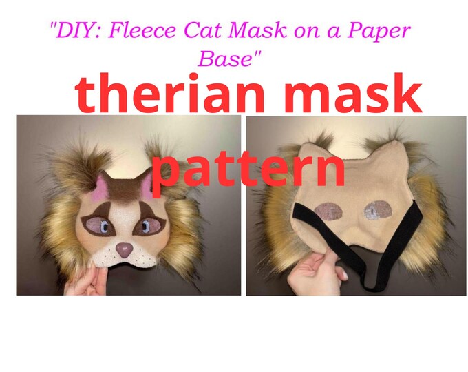 Calico Kitty Mask! - Etsy