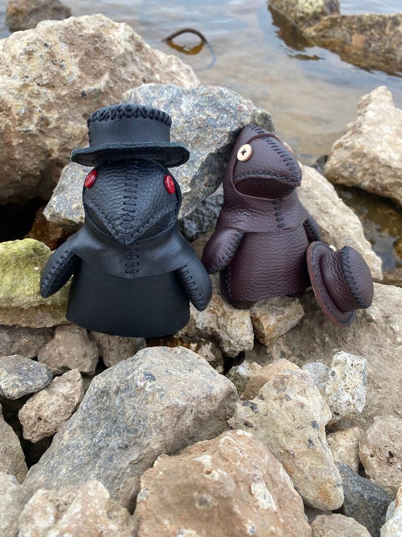 Plague Doctor Fan Steampunk Inspired Plague Doctor Doll Unique and ...