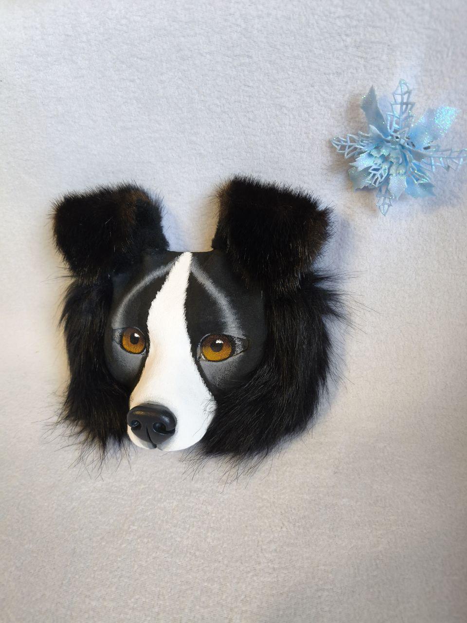 Dog Therian Mask Animal Spirit Mask| Canine Costume Mask for Cosplay ...