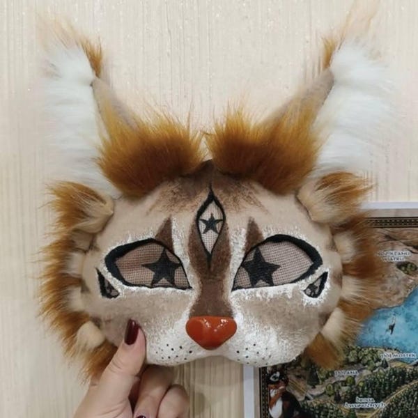 Lynx Therian Mask - Etsy