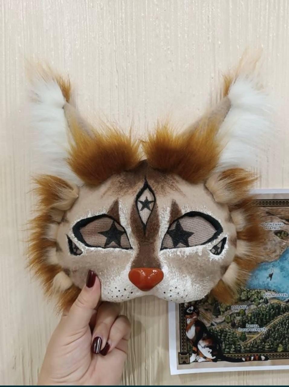 Therian Furry Costume Masks - Maine Coon Fox Designs for Creative ...