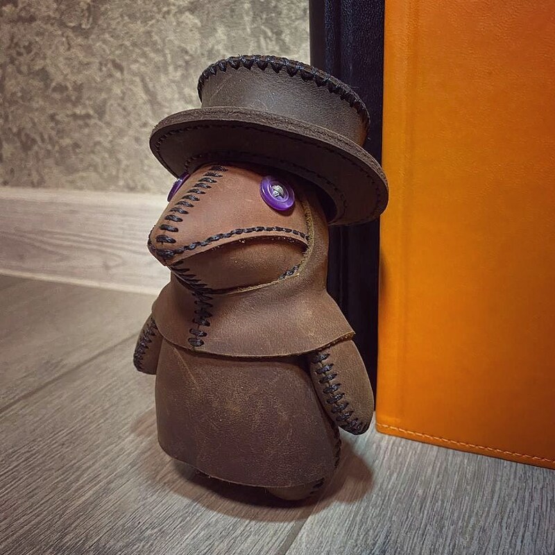 Plague Doctor Plushie - Etsy