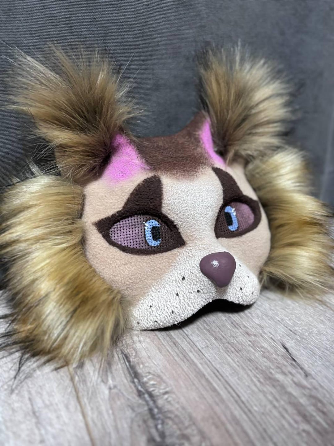 Realistic Therian Lioness Mask – Handcrafted Feline Costume - Etsy