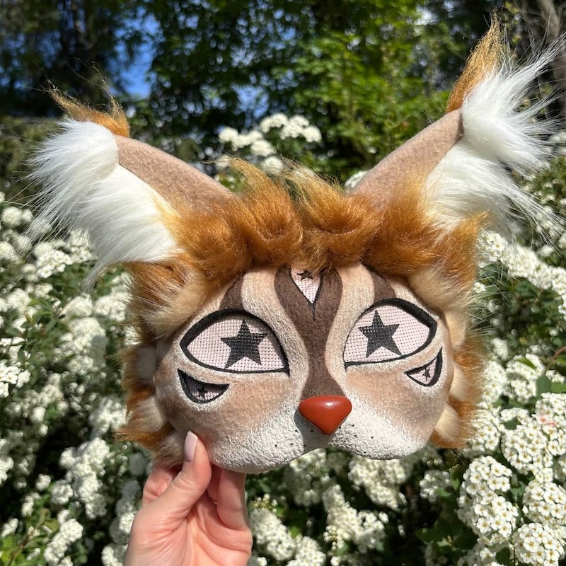 Therian Mask Coyote - Etsy