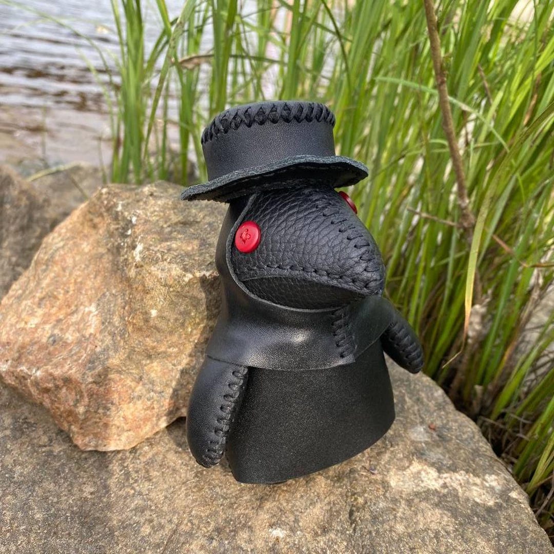 Goth Gift, Plague Doctor Fan Steampunk Inspired Plague Doctor Doll ...