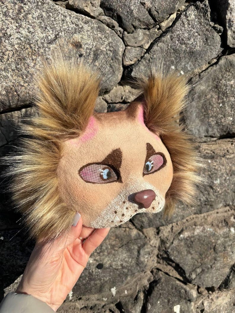 Artisan Crafted Lioness Mask Ideal for Furry Conventions & Cosplay ...