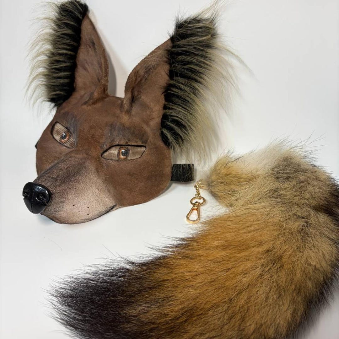 Therian Jackal Mask | Realistic Animal Mask | Anubis Inspired Therian ...