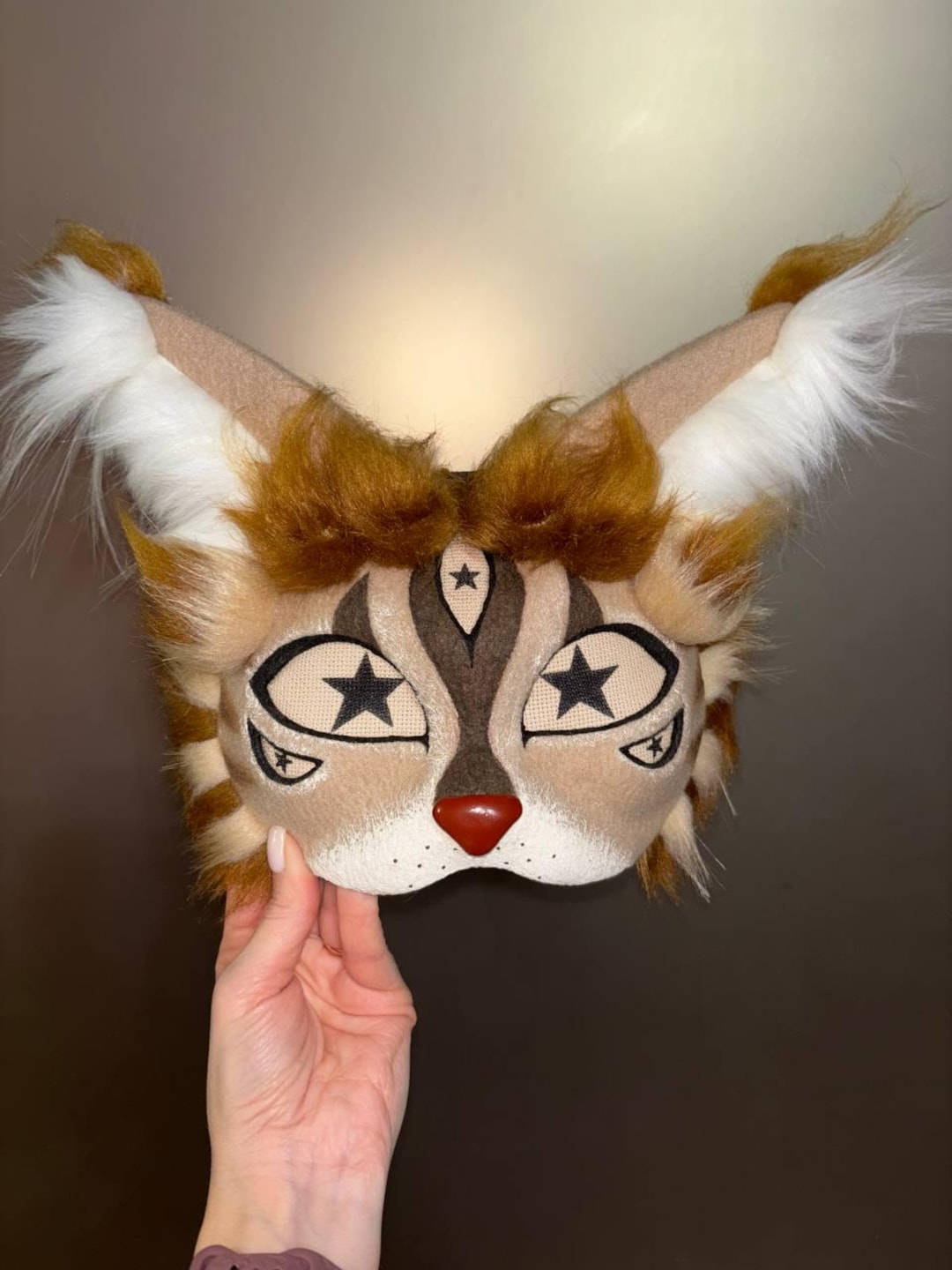 Cat Mask Therian Furry Costume Masks -ginger, Maine Coon Fox Designs ...