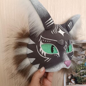 Unique Cosplay Masks for Quadrobics Therian Mask Сat With Green Eyes ...