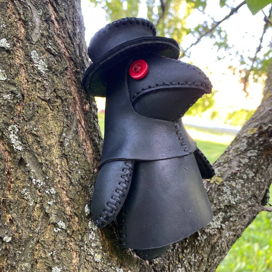 PLAGUE Doctor Doll, Moody Emo Sculpture, Apothecary Decor, Dark History ...