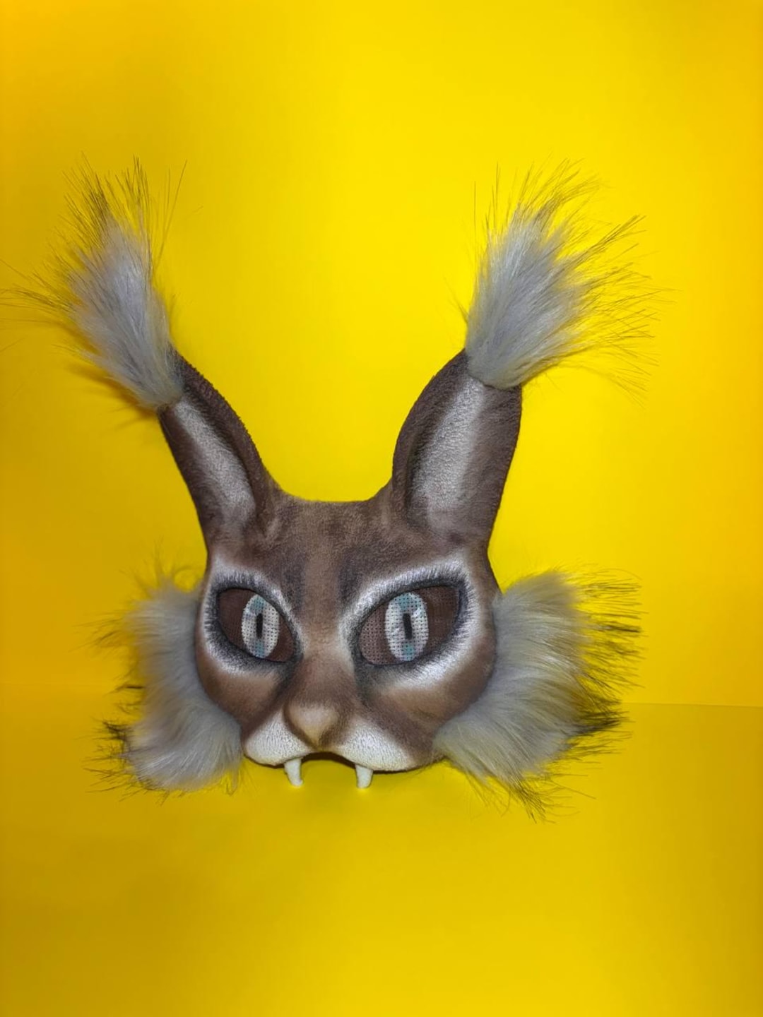 Furry Summer Festival Therian Mask – Handmade Animal Spirit Mask for ...