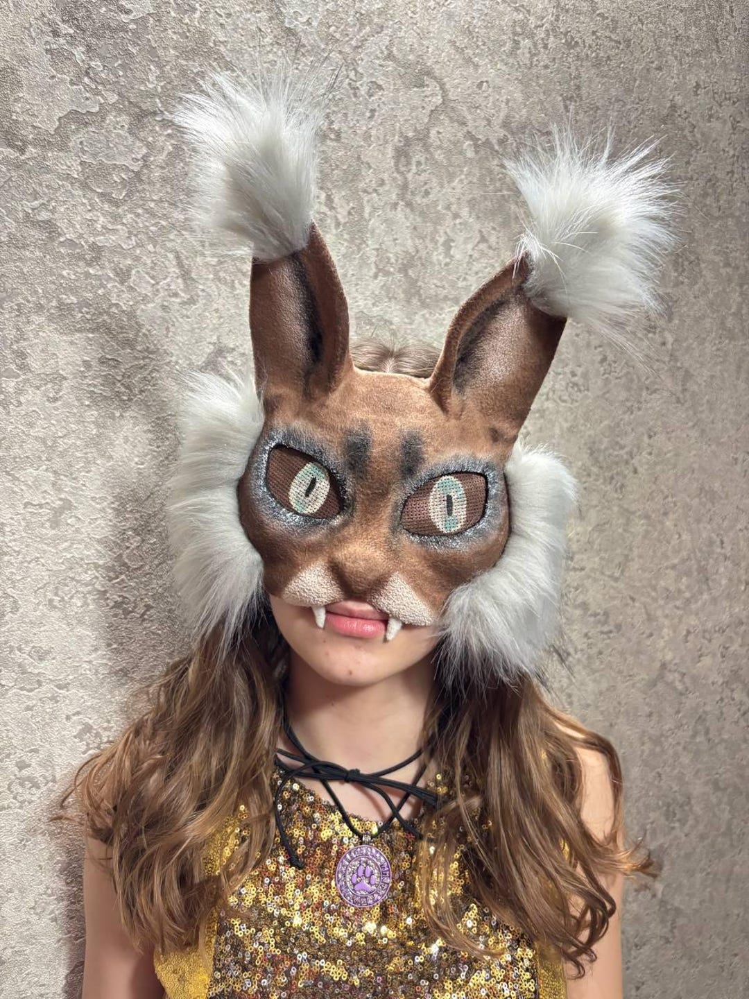 Therian Mask Lynx Handmade Feline Mask Therians Furries Cosplay LARP ...