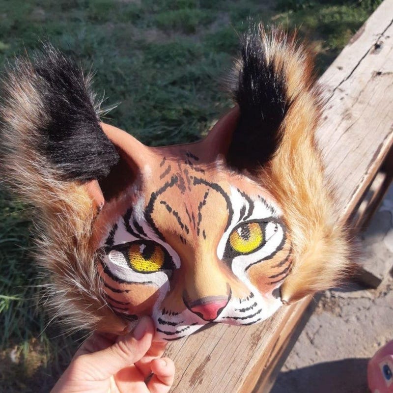 Furry Mask - Etsy