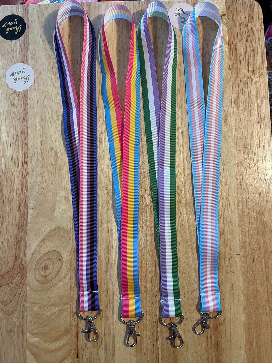 LGBTQIA Pride Lanyards Keychains Badge Holders Trans, Genderqueer ...