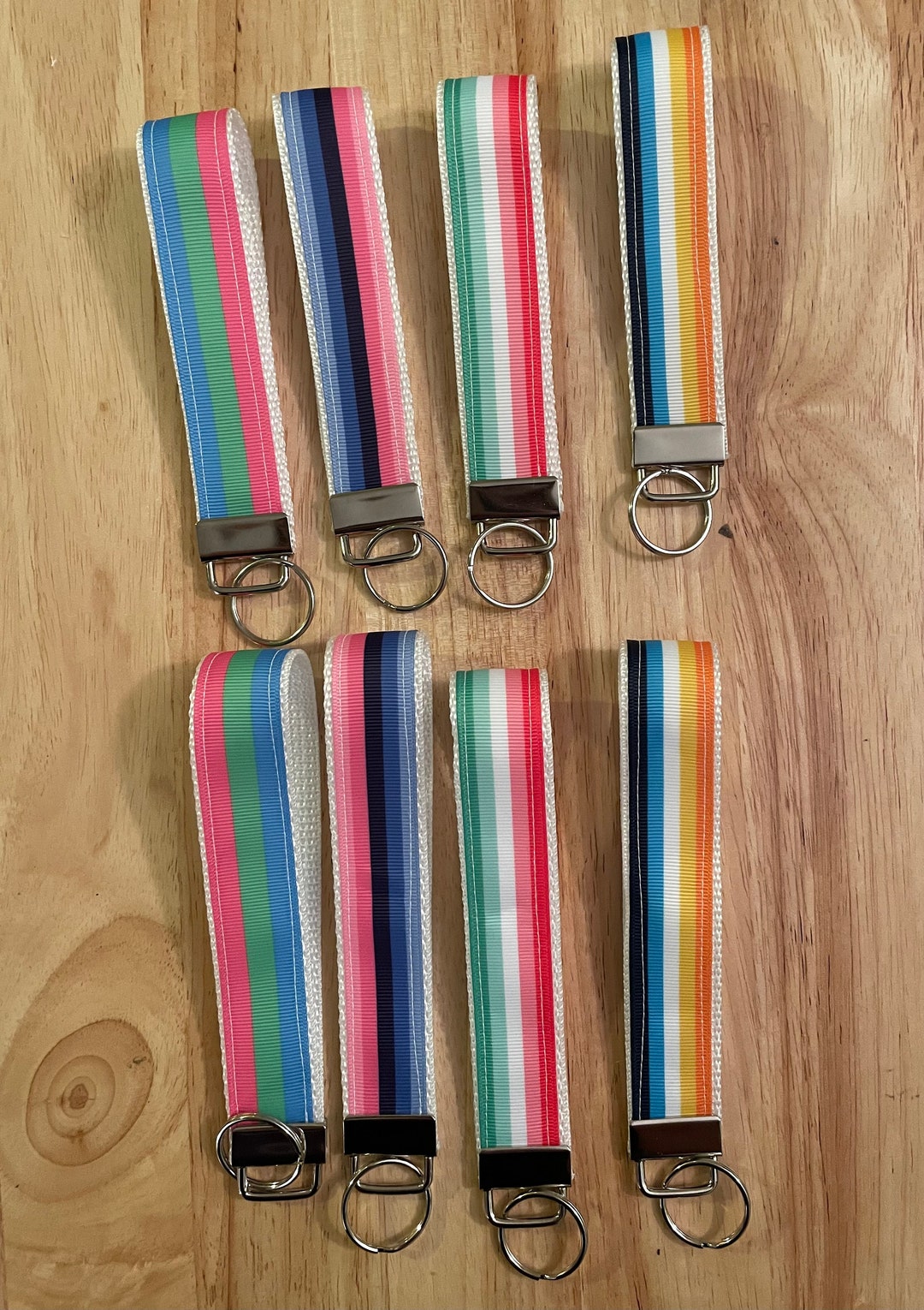 Pride Wristlet Keychain Key Fob Aroace Omnisexual Poly Abrosexual - Etsy