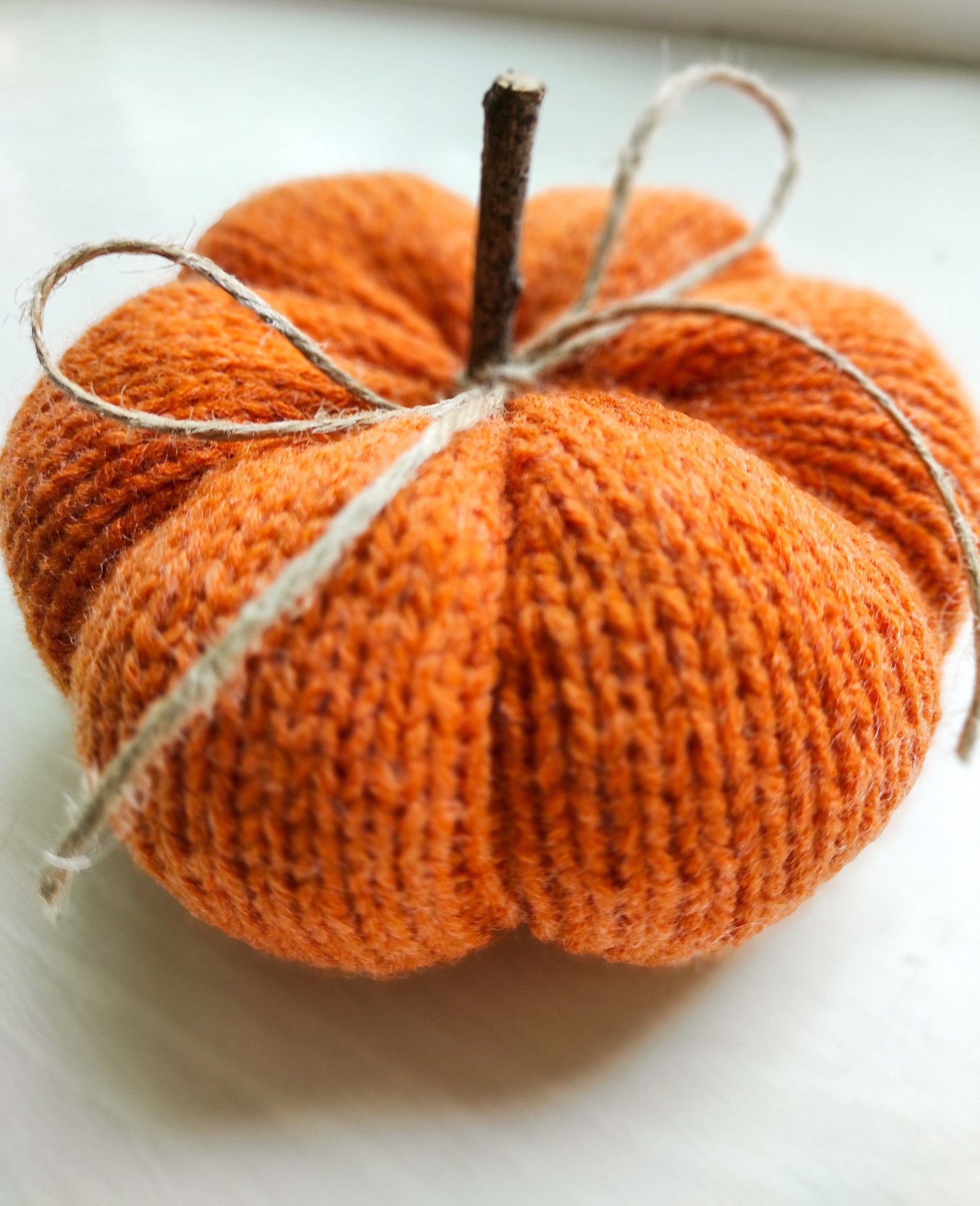 PDF Knitting Pattern, Knit Pumpkins, Diy Fall Decor - Etsy