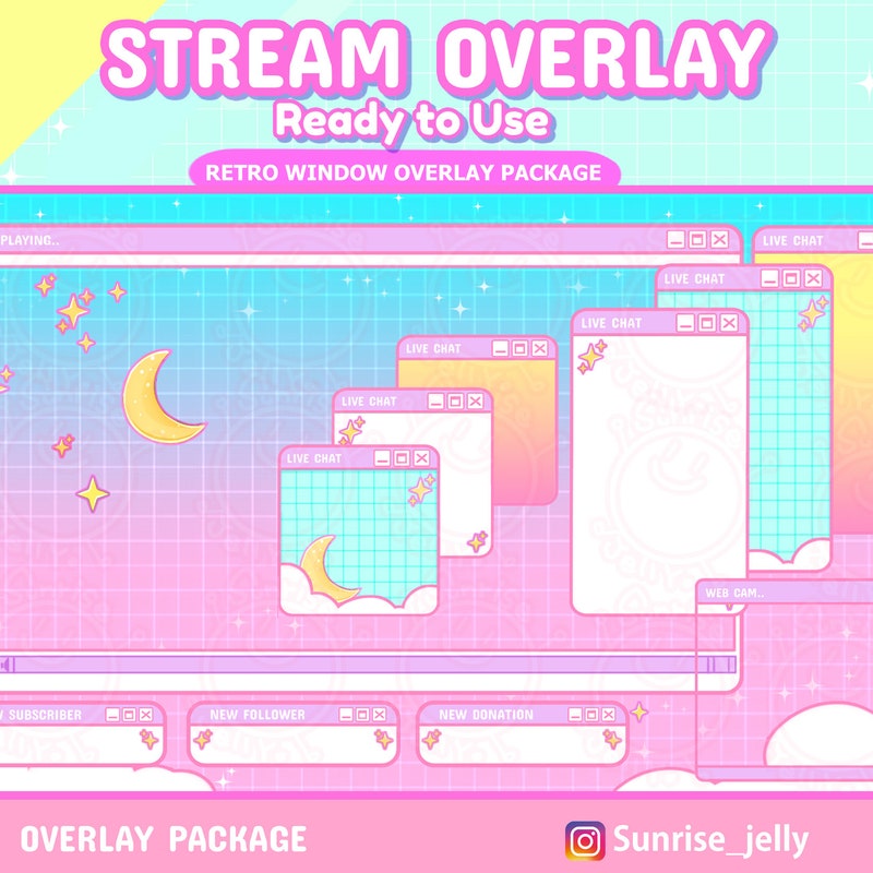 Windows Twitch Overlay - Etsy