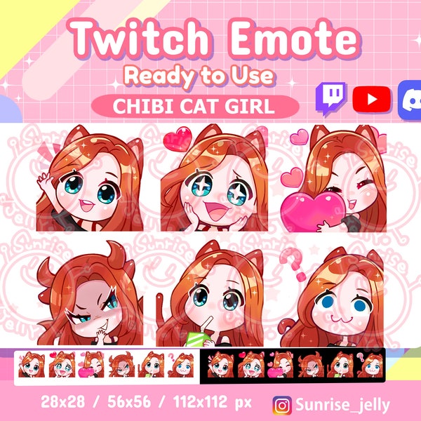 Ginger Hair Blue Eyes Emotes - Etsy
