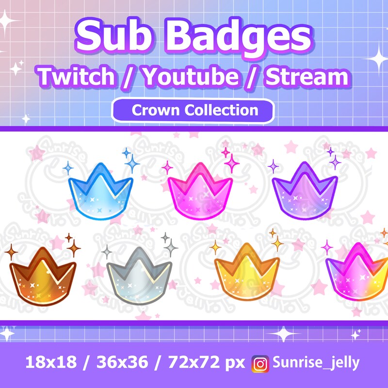 Sub Badges - Etsy