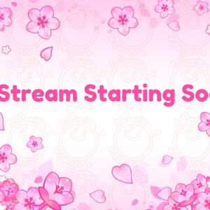 Animated Twitch Cherry Blossom Stream Screens / Animation / Offline ...