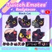 Twitch Emotes Blep Gray Wolf / Twitch Emotes Pack / Streamers - Etsy