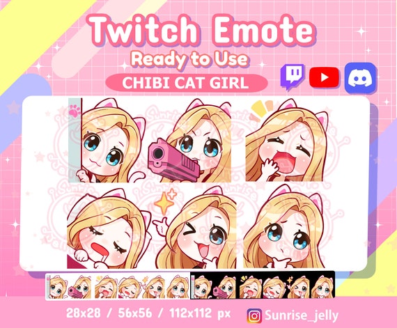 Art & Collectibles sub badges Blond hair & blue eyes 2 set Cute girl ...