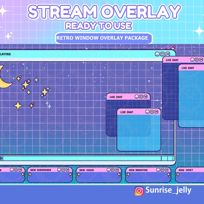 Windows Twitch Overlay - Etsy