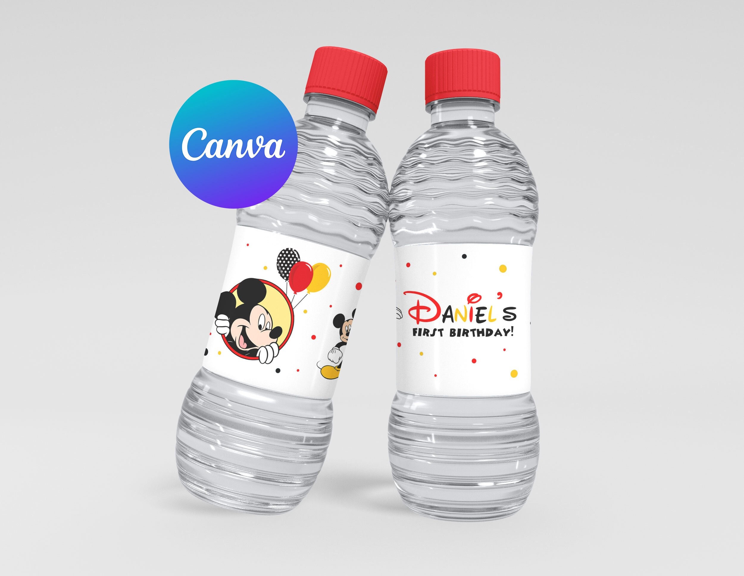 Two Infinity and Beyond Toy Story Birthday Bottle Labels Custom ...