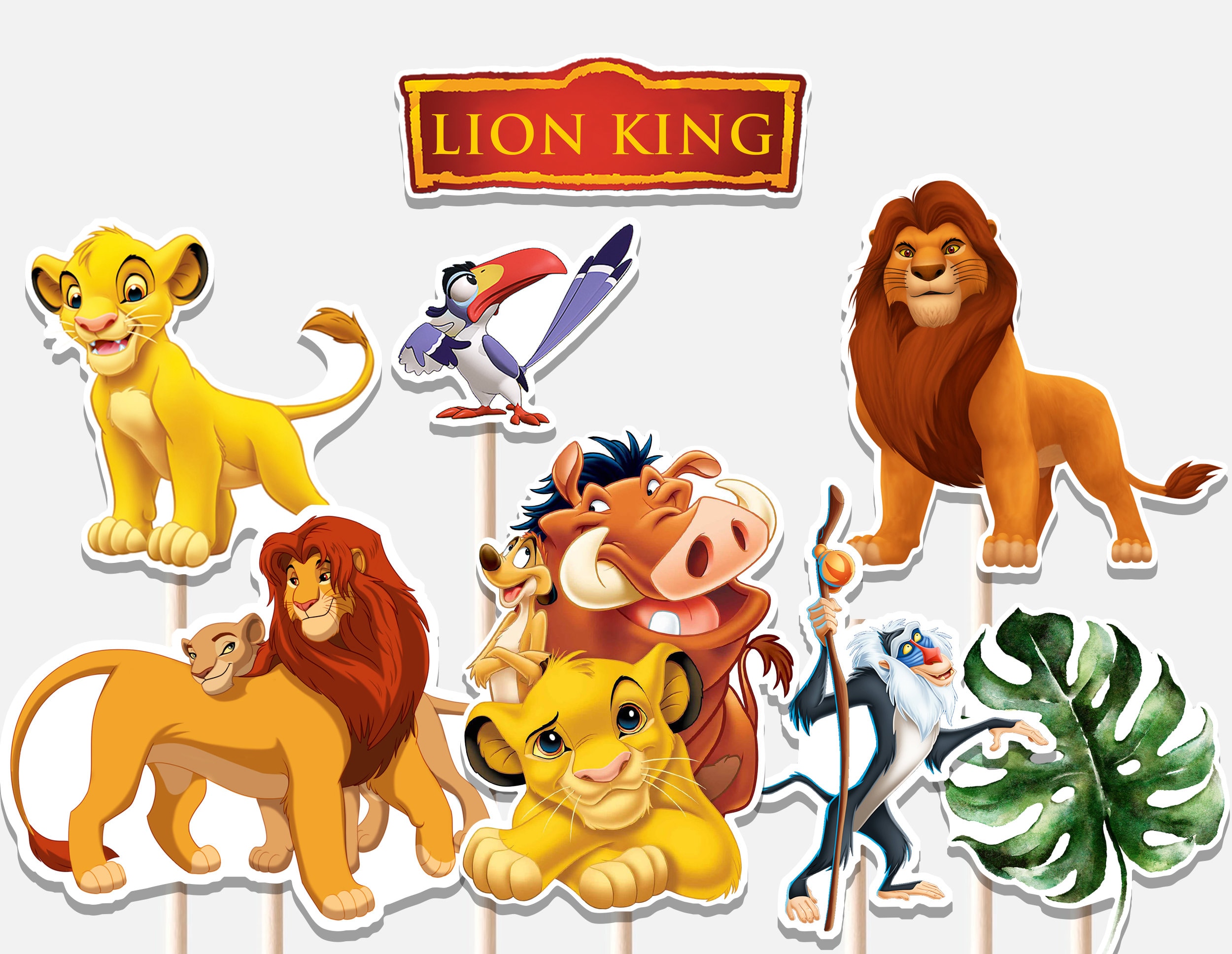 Lion King Centerpieces First Birthday Decoration Boy Hakuna Matata ...