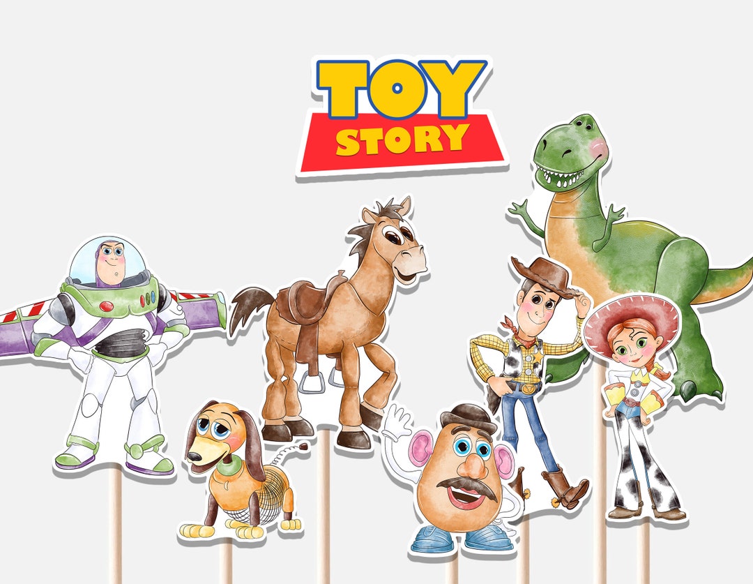 Two Infinity and Beyond Toy Story Centerpieces Birthday Decoration ...