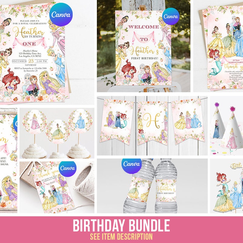 Princess Decorations - Etsy