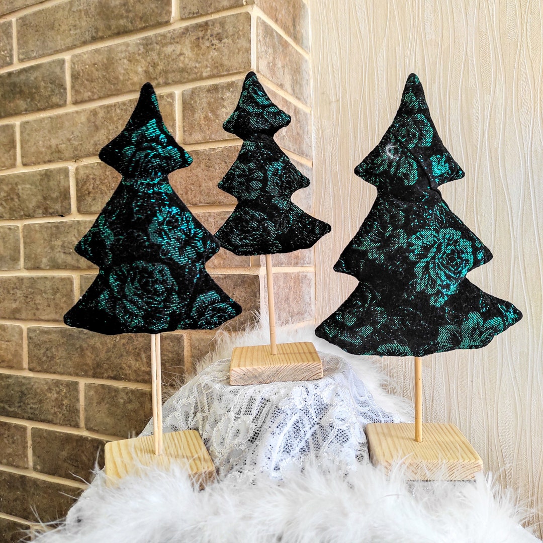 Stuffed Christmas Trees, Green Tree. - Etsy