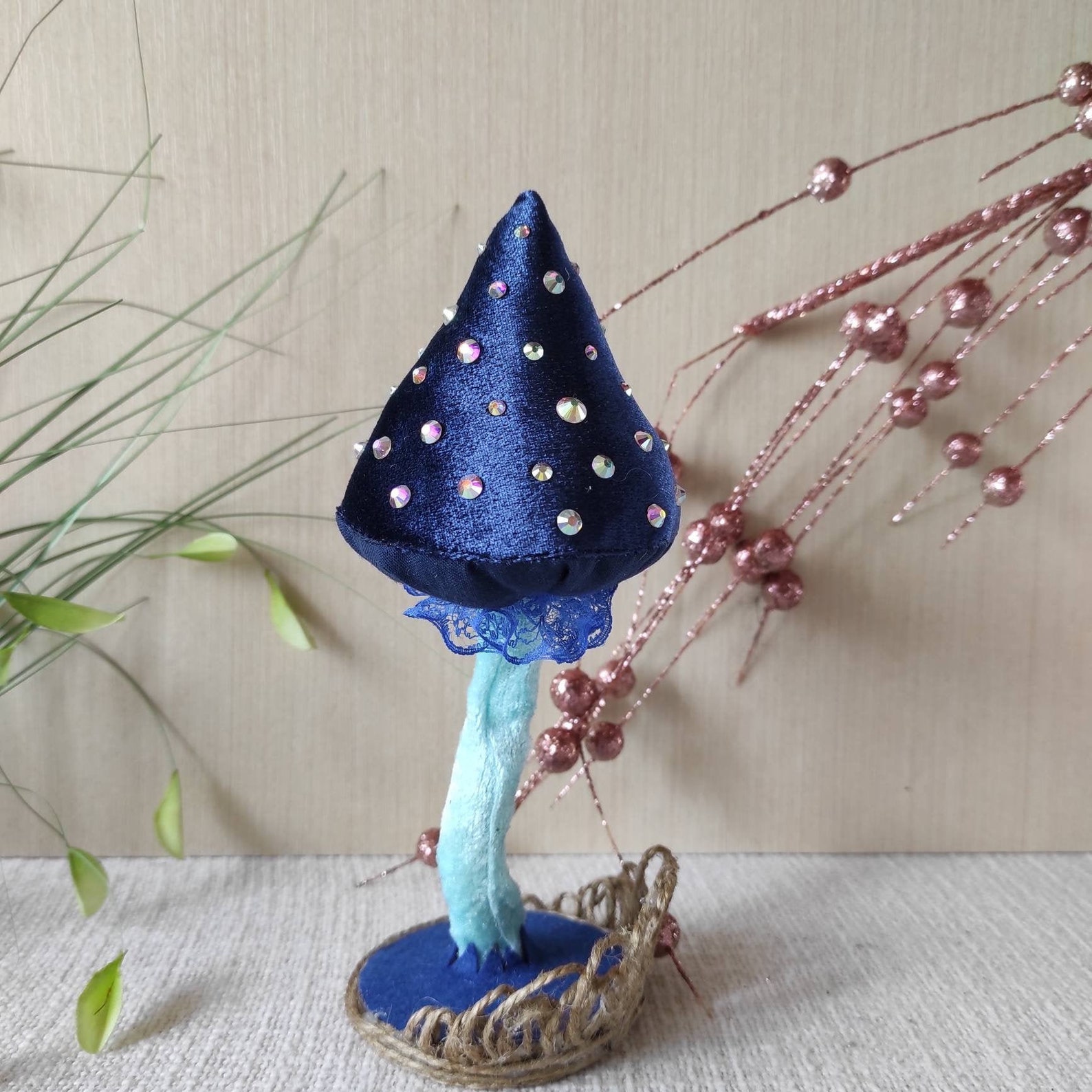 Psychedelic decor mushroom Psychedelic mushroom Textile | Etsy