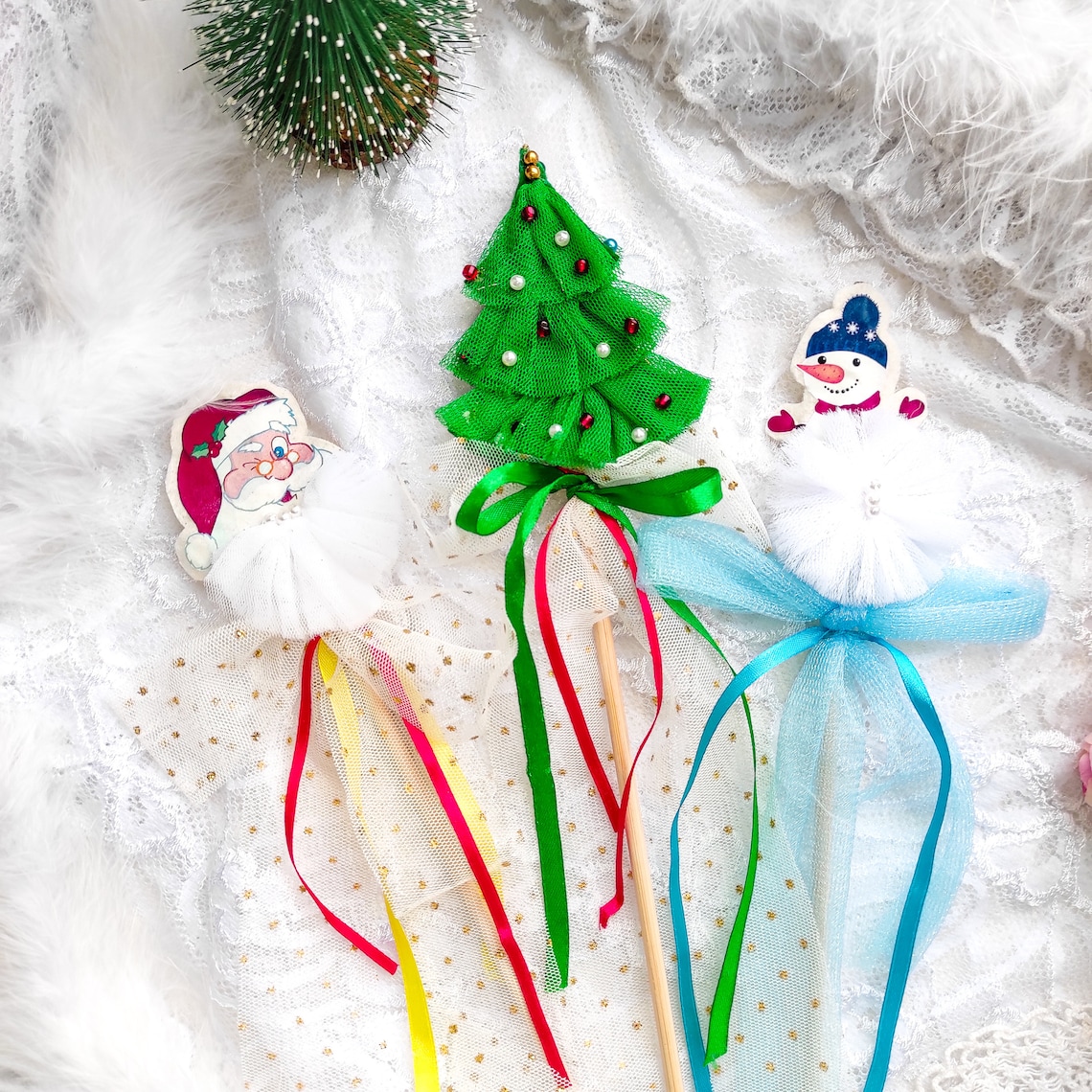 Christmas Wand, Tree Wand, Holiday Magic Wand, Christmas Decor, Kids ...
