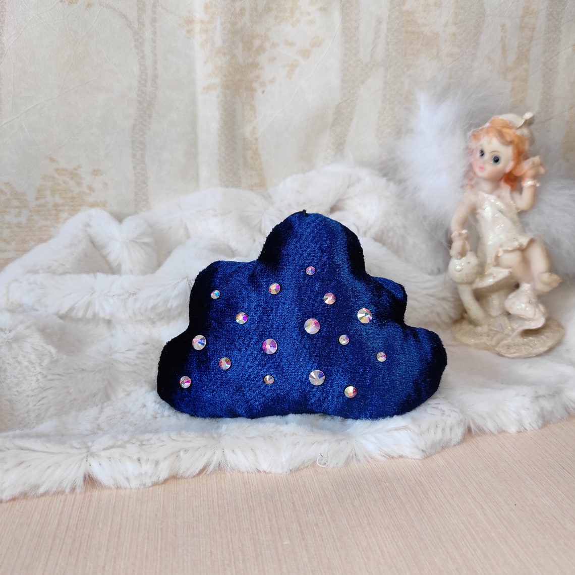 Cloud Wall Hanging, Cloud Nursery Decor, Cloud Garland, Cloud Wall ...